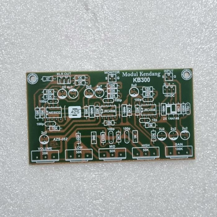 Jual PCB Modul Tone Control Kendang KB300 - Kab. Jember - Electronic ...