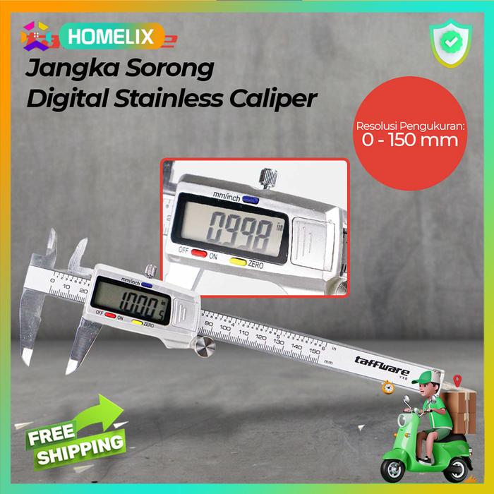 Jual Jangka Sorong Kaliper Sigmat Digital Stainless 150mm Alat Ukur Presisi - Kota Tangerang ...