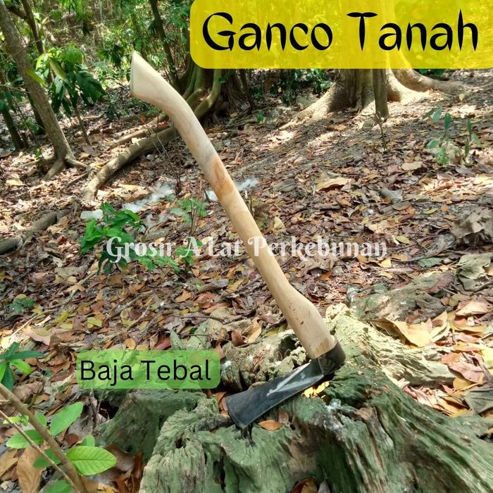 Jual Cangkul Ganco Tebal Dan Gagang Terpasang Siap Pakai Untuk Tanah ...
