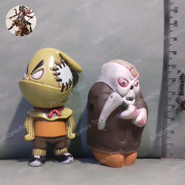 Jual Dynamike Soho Scarecrow & Reaper ghost with monkey chibi figure ...