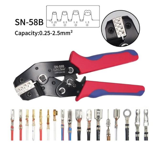Jual Tang Press Skun Kabel Gepeng Kuningan Cable Lugs Crimping Tools ...