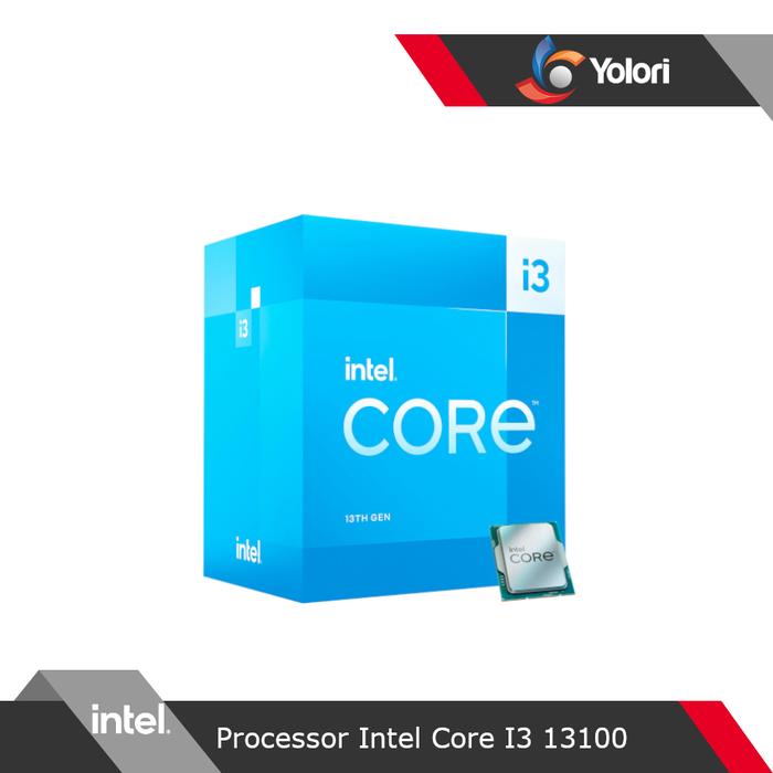 Promo Processor Intel Core I3 13100 Box Raptor Lake Socket LGA 1700 ...