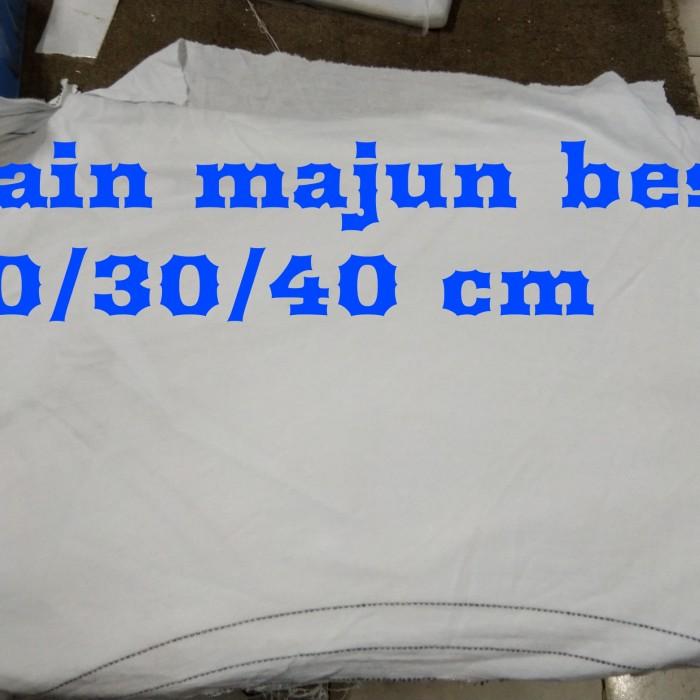 Jual KAIN BAL MAJUN LAP PUTIH BAHAN HALUS 1 KG/ UKURAN BESAR 20/30/40 (1KG) - Jakarta Barat - TK ...