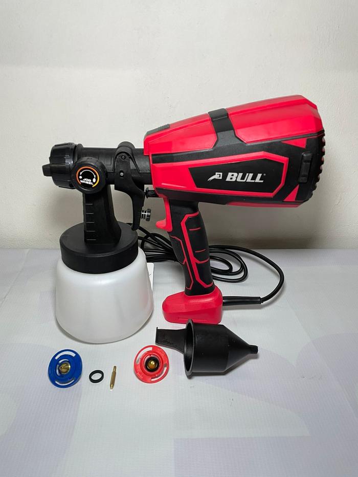 Jual spray gun elektrik 550w bull / spray gun listrik 550w bull - Kota ...