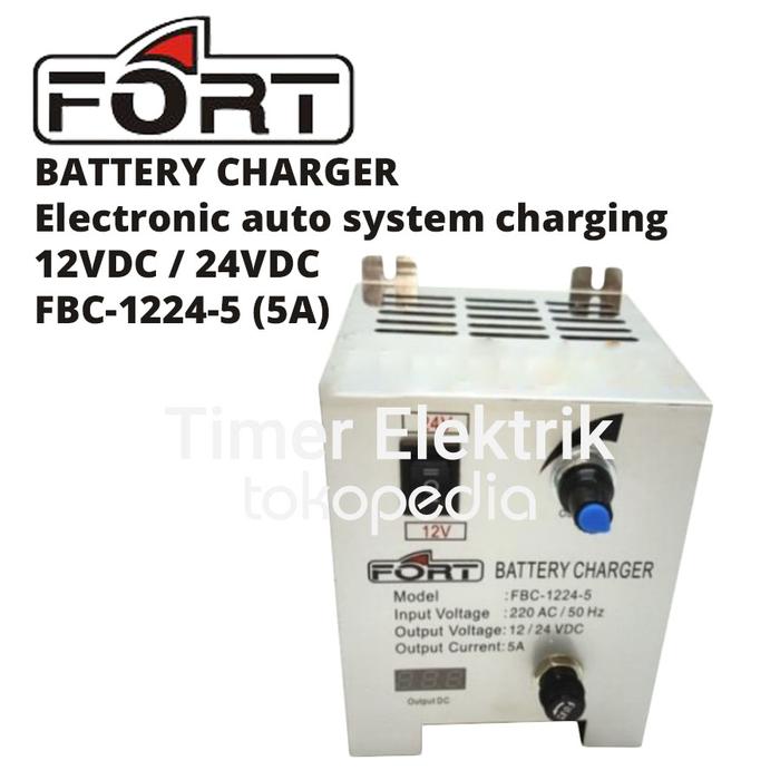 Jual Battery Charger FORT FBC-1224-5 (5A) 12VDC / 24VDC - Jakarta Pusat ...