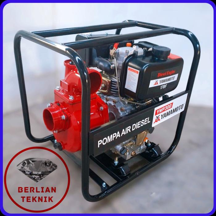 Jual Mesin Pompa Air Solar Diesel Water Pump Yamamoto YWP 30 D / 3 Inch ...