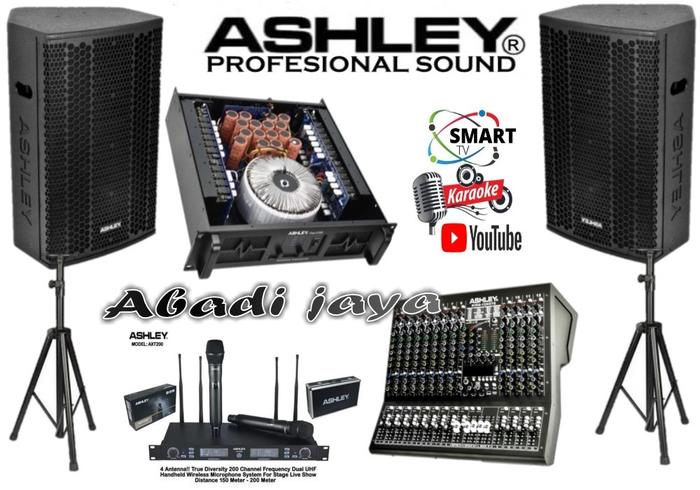 Jual paket sound system ashley tw15p pasif 15 inch power onyx21000 ...