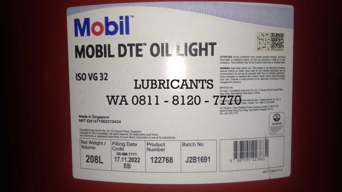 Mobil Dte Light Iso Vg 32 | Shelly Lighting