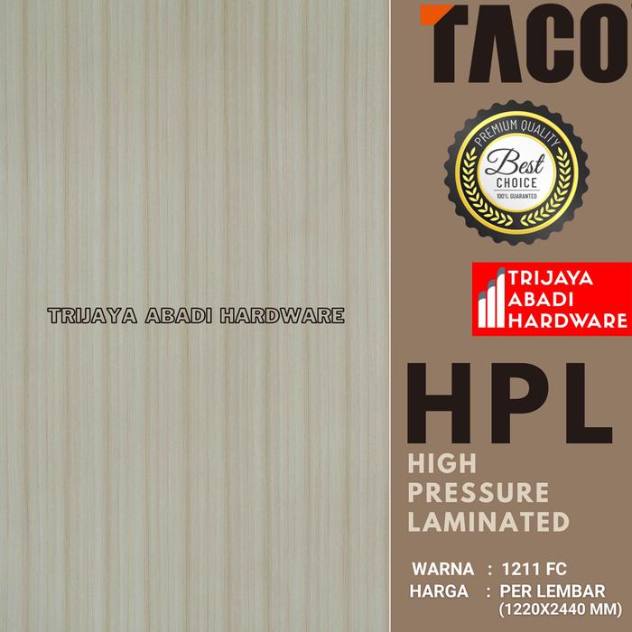 Jual Taco HPL 889 - 1218 FC Woodgrain Series Pelapis Furniture Laminate - Pure Teak - Kab ...