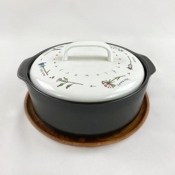 Jual Saint James Cook Bowl RB L With Cover (Medow Flower) - Jakarta ...