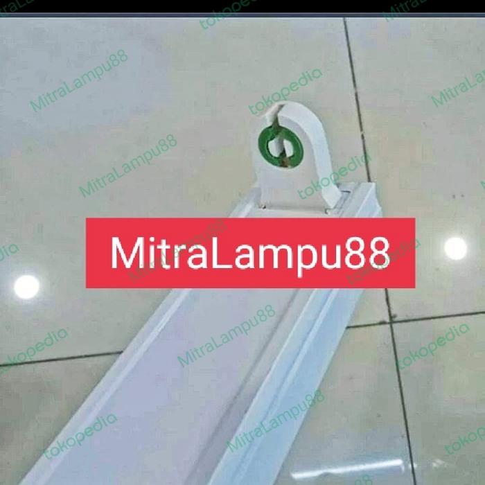 Jual Kap Lampu TL Balok 1x36/1x36W Housing T8 Neon TLD 36Watt Tebal ...