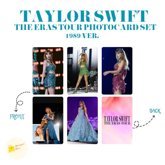Jual The Eras Tour Taylor Swift Photocard Set - Fearless Versio Di ...