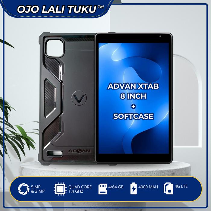 Jual ADVAN XTAB 4/64 GB 8 inch Quadcore T310 Tablet Android 13 - Tab ...