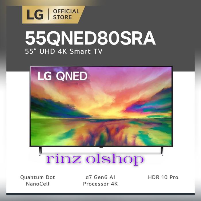 Promo TV LG 55QNED80SRA SMART TV IHF 4K QUANTUM DOT NANO CELL 55QNED80 ...