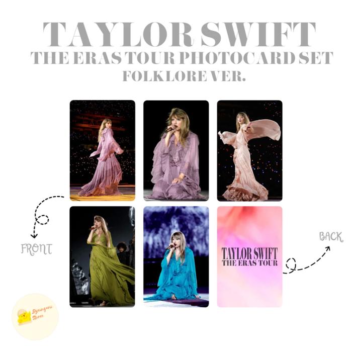 Jual The Eras Tour Taylor Swift Photocard Set - Fearless Versio Di ...