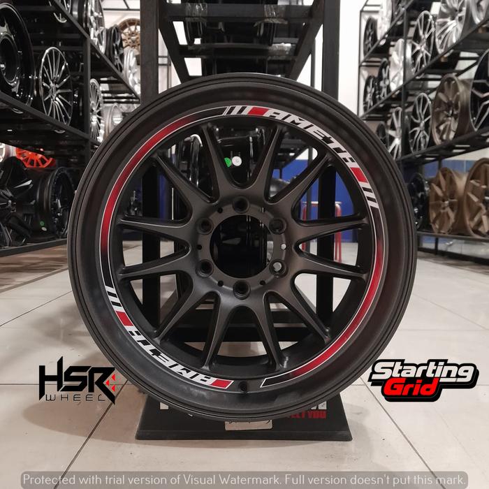 Jual Velg Mobil HSR Ring 18 tipe Ameth buat Pajero, Fortuner, Mux ...
