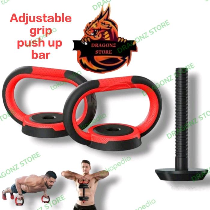 Jual pegangan beban grip stik bar push up bar adjustable - Kota Bogor ...