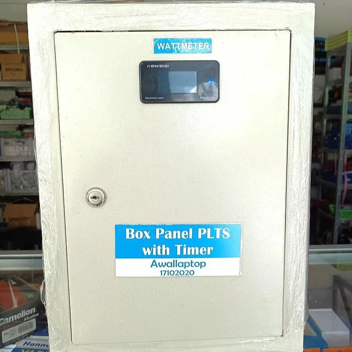 Jual Panel box plts off grid with timer programable 2000 watt inverter ...