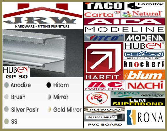 Jual Huben Alumunium GP 30 - Brush - Jakarta Barat - JRW Hardware ...