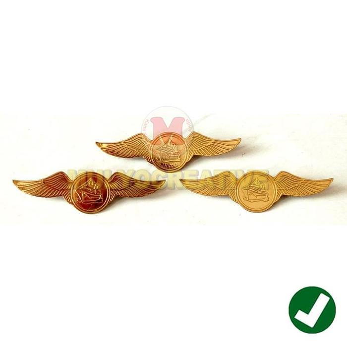 Jual Brevet Wing Logo Kapal - Wing Sekolah Pelayaran Nasional Logo ...