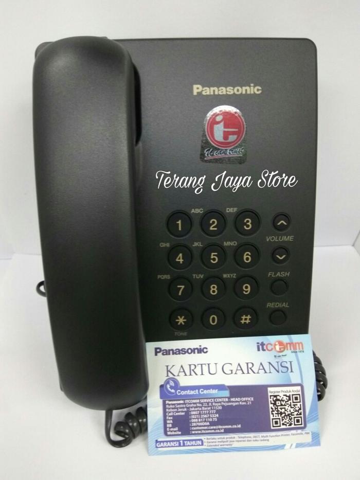Jual Telepon Kabel Panasonic KX-TS505MX (Hitam) Pesawat Telepon RumahTS 505 - Jakarta Barat ...
