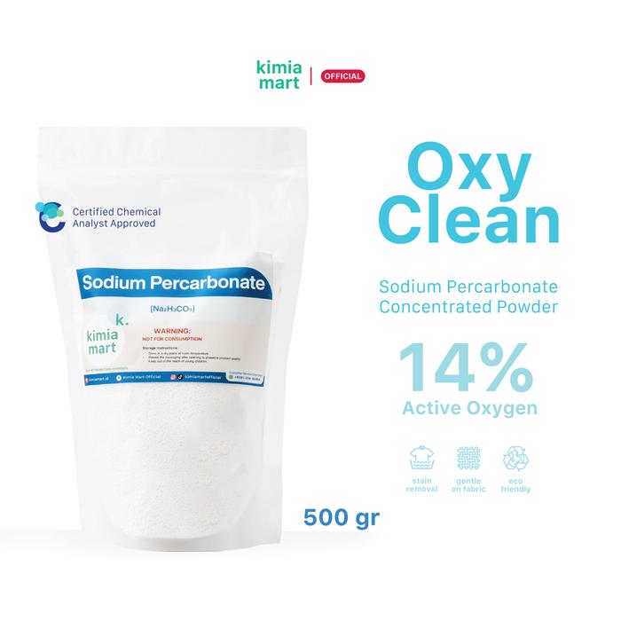 Jual Oxy Clean Pemutih Pakaian / Sodium Percarbonate 500gr by Kimia ...
