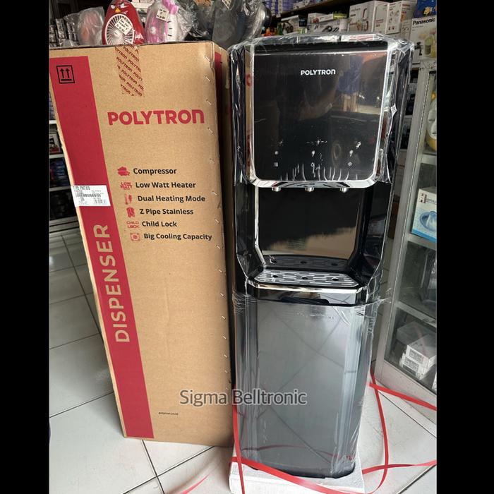 Jual Dispenser galon bawah Polytron PWC 615 kompresor. Panas,Dingin ...