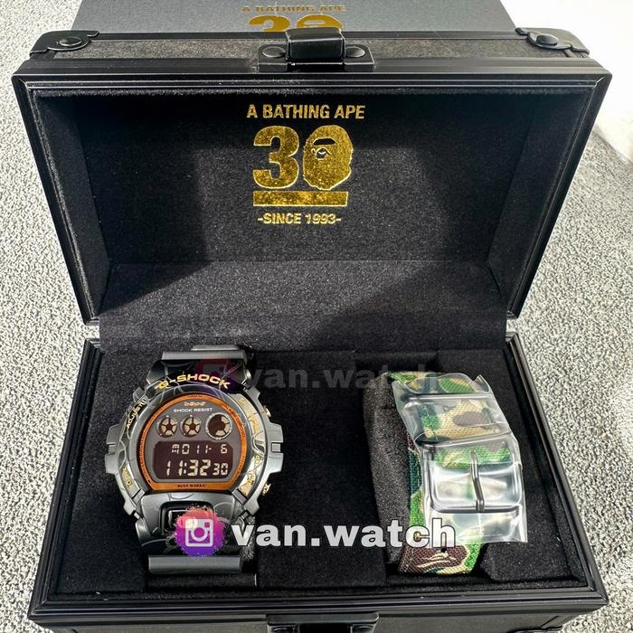 Jual Casio Gshock Bape 30Th Aniv GM 6900BAPE-1 / GM6900BAPE-1 Original ...