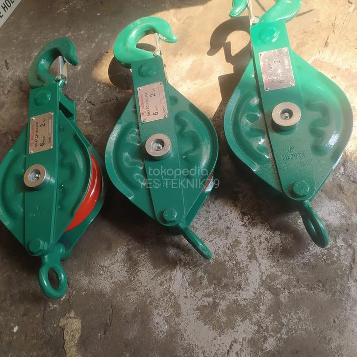 Jual Katrol Snatch Block Single Sheave kapasitas 3 Ton NAGASAKI ...