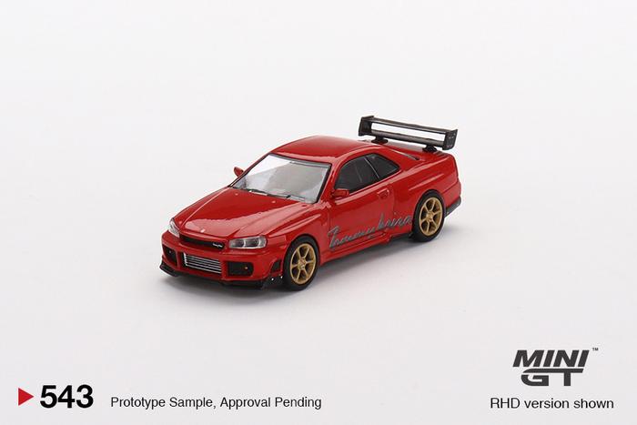 Jual Mini GT 1/64 Nissan GT-R (R34) Tommykaira R-z Red MGT00543 - Kota ...