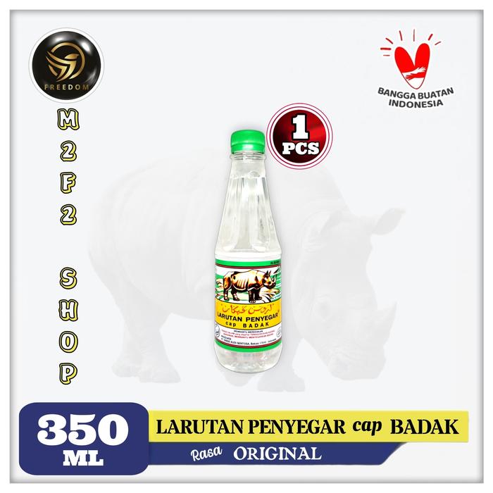 Jual Larutan Penyegar Cap BADAK Original Botol Pet - 350 ml (Harga ...