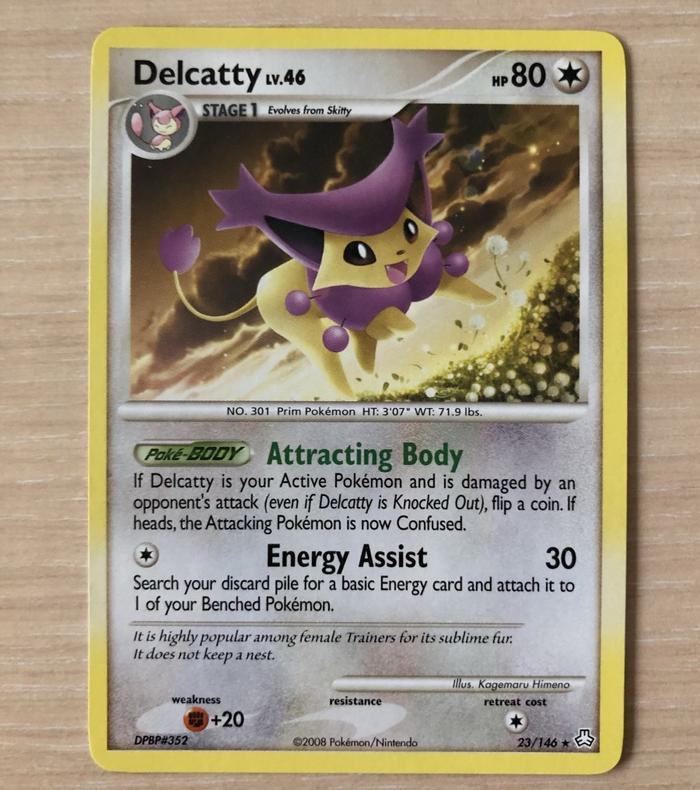 Jual Delcatty 23/146 Rare Pokemon TCG Card Charizard Venusaur Blastoise ...