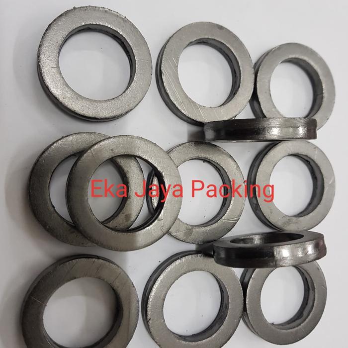 Jual Ring Graphite Packing 10mm x OD 60mm x ID 40mm (High Temperature ...