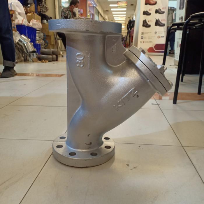 Jual Y Strainer KITZ Flange 3 inch DN80 Cast iron Jis 10K Original - Kota Bandung - dhuha teknik ...