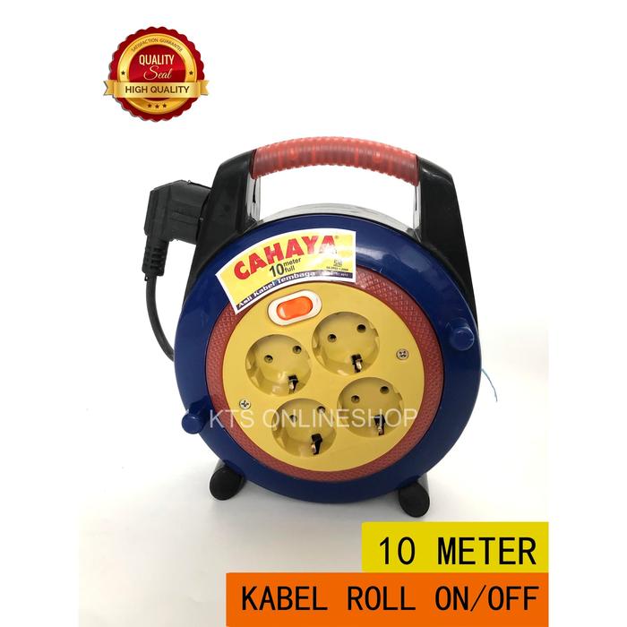Jual kabel roll / kabel rol terminal kabel/ kabel gulung 10 meter ...