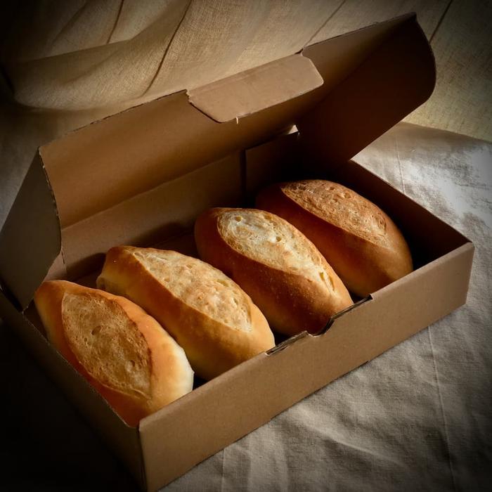 Jual Vietnamese Vegan Banh Mi Box 4pcs / Roti Vietnam Banh Mi box isi 4 ...