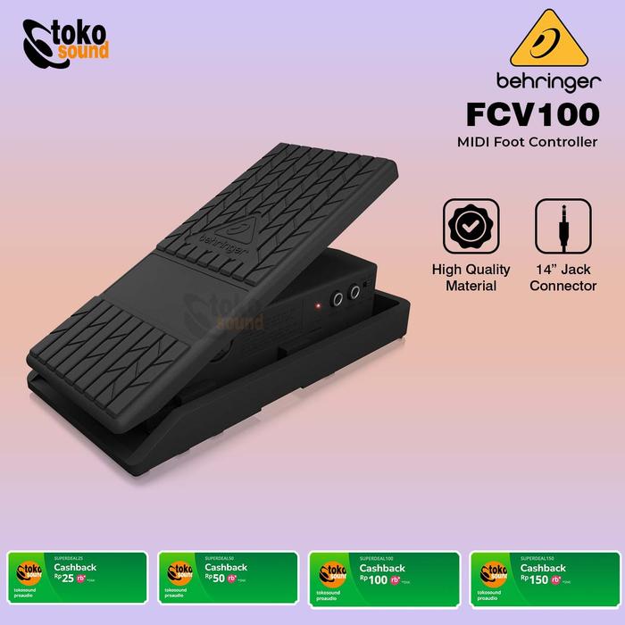Jual Behringer FCV100 - Dual Mode Expression Pedal - Jakarta Barat ...