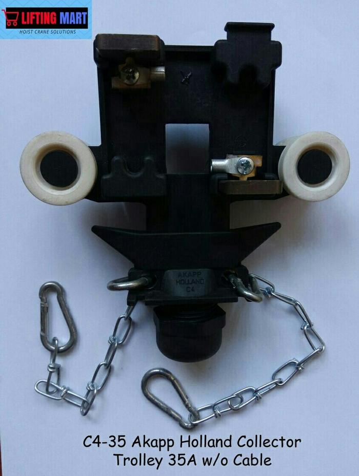 Jual Collector Trolley 35 Ampere Without Cable, Akapp [ C4-35 ] Holland ...