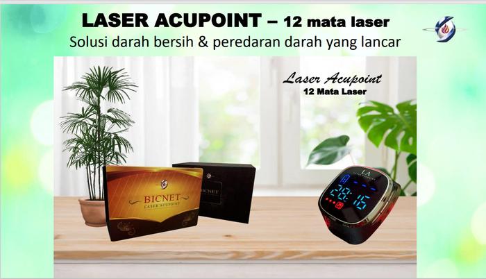 Jual JAM LASER ACUPOINT BICNET TEKNOLOGI TERBARU 1 SET LENGKAP - Kota ...