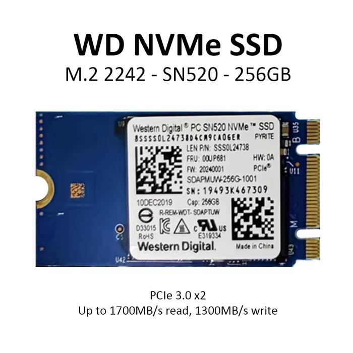 Jual WD SN520 M.2 2242 NVMe SSD Solid State Drive M2 PCIe Internal WWAN ...