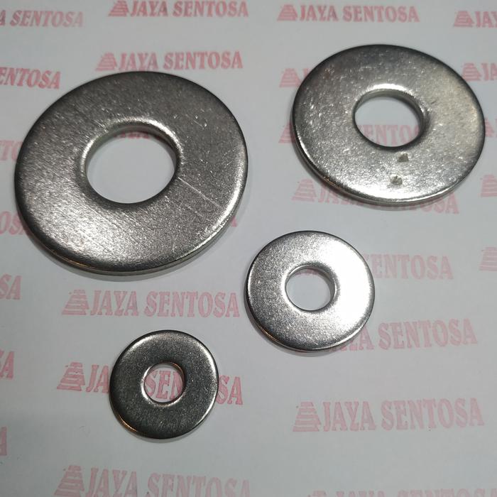 Jual ring plat stainless m8 lebar | washer plate 8mm ss - Jakarta Pusat ...
