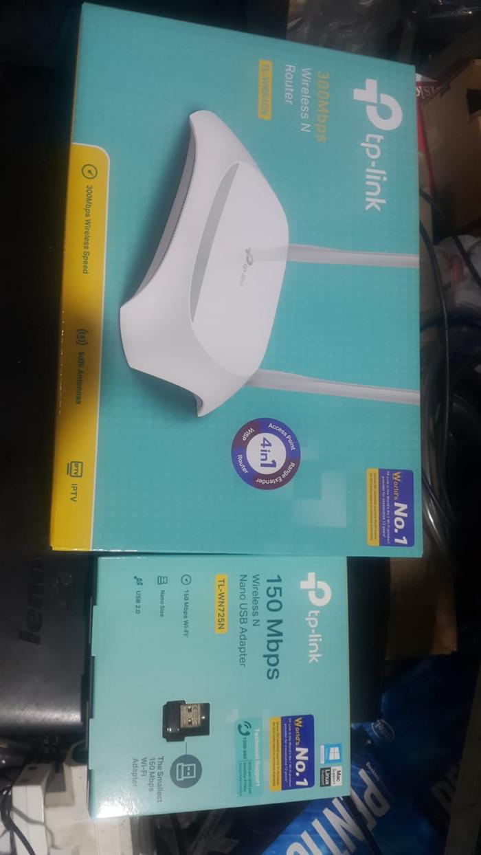 Jual TPLINK bundle TL WR 840 N Wireless Router 1pc TL-WR840N +1pc TL ...