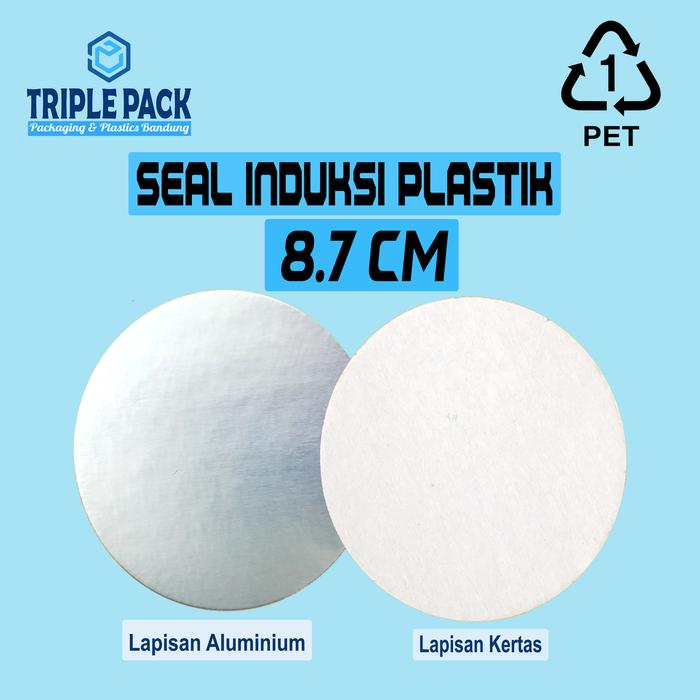 Jual Seal Aluminium Foil 8,7 cm Seal Induksi Tutup Toples Botol PET ...