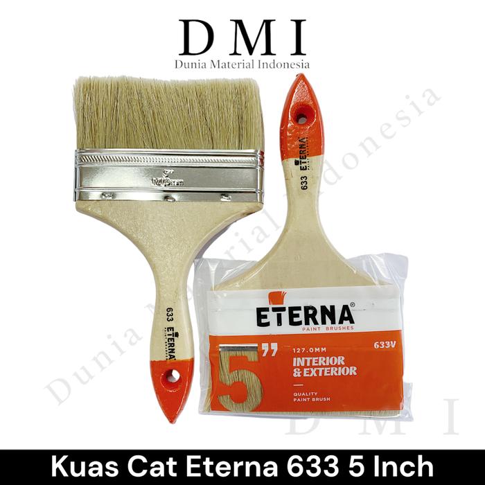 Jual Kuas Cat Eterna 633 5 Inch | Kuas Eterna 633 | Kuas Cat Tembok ...