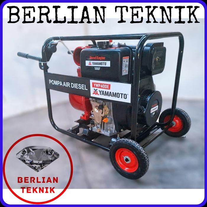 Jual Mesin Pompa Air Solar Diesel Water Pump Yamamoto 4 Inch Starter ...