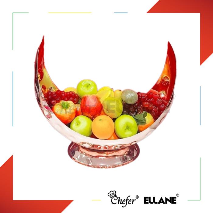 Jual Fruit bowl display buah bentuk sabit ellane rose gold - Jakarta ...