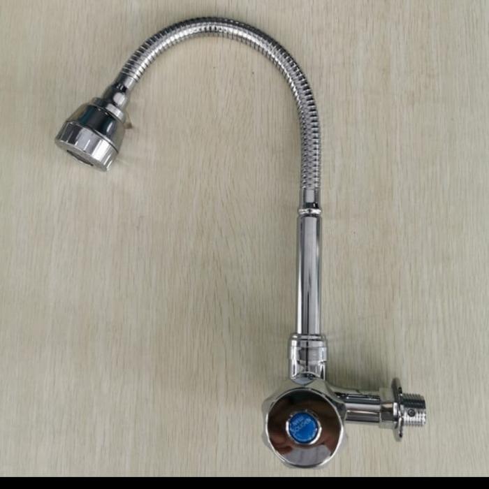 Jual Kran keran angsa fleksibel pvc SOLIGEN chrome WS 2 C / Kran bak ...