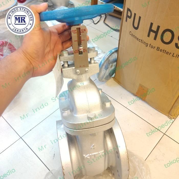 Jual Gate Valve Kitz 6" Inch Cast Iron Flange 10k Berkualitas - Jakarta Barat - MR INDO ...