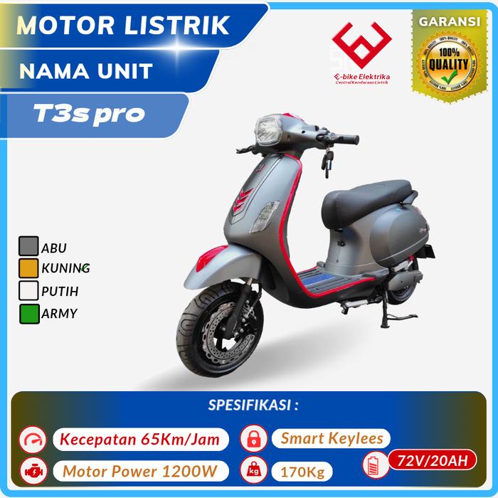 Jual Motor Listrik T3s Pro Uwinfly 1200w - Garansi Resmi - Kota Bandung ...