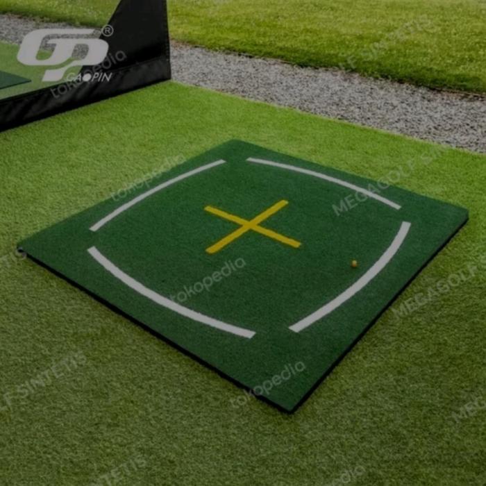 Jual Karpet Driving Golf Mat 150x150 cm Premium Tebal 3,5 cm free tee ...